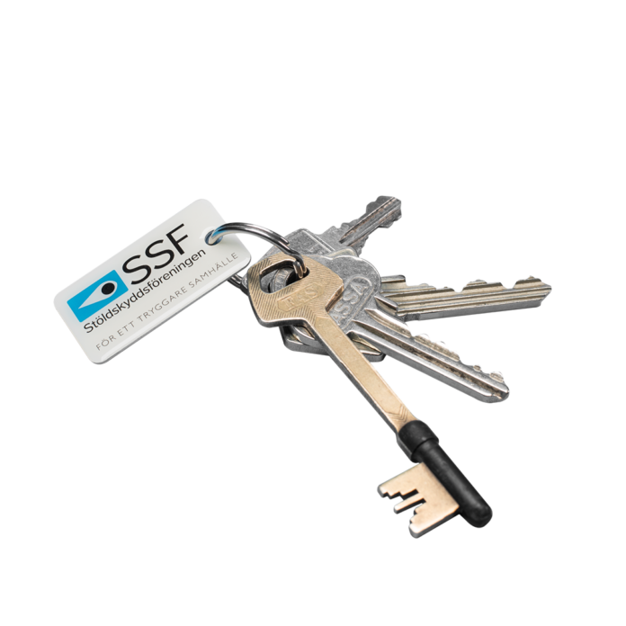 SSF Nyckelbricka - ger dig möjligheten att få tillbaka borttappade nycklar