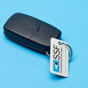 SSF Nyckelbricka - ger dig möjligheten att få tillbaka borttappade nycklar